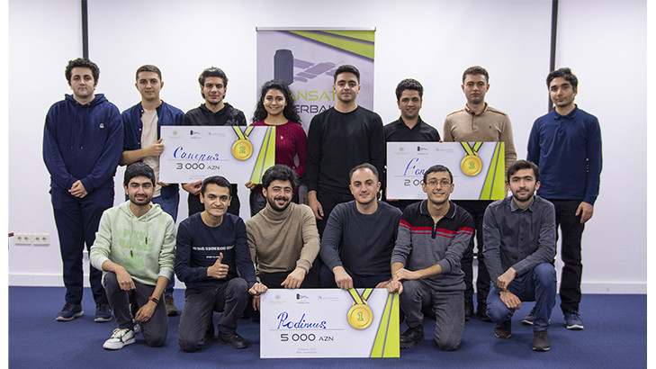 Winners of CanSat Azerbaijan 2020 model satellite competition awarded ...